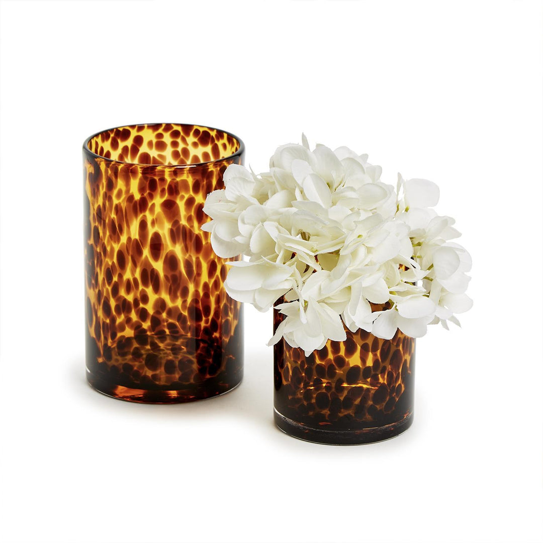 Tortoise Small Glass Candle Holder – Le Laurelli