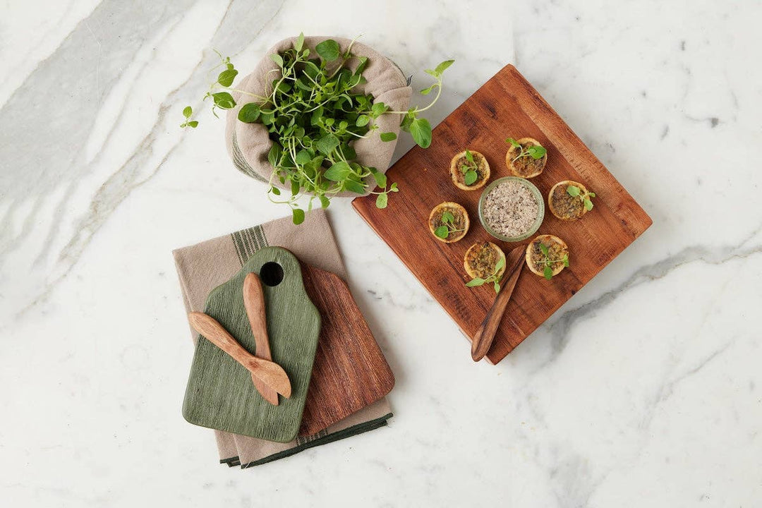 Mini Board with Spreader, Spruce Green – Le Laurelli